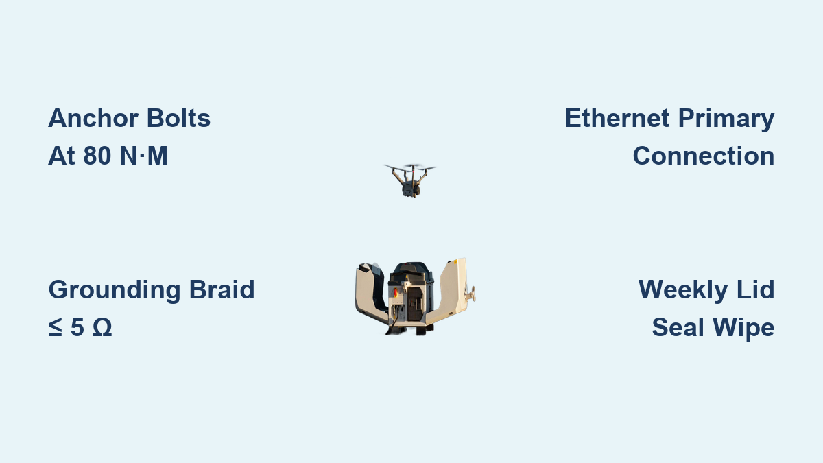 DJI Drone Dock 3 Setup Guide