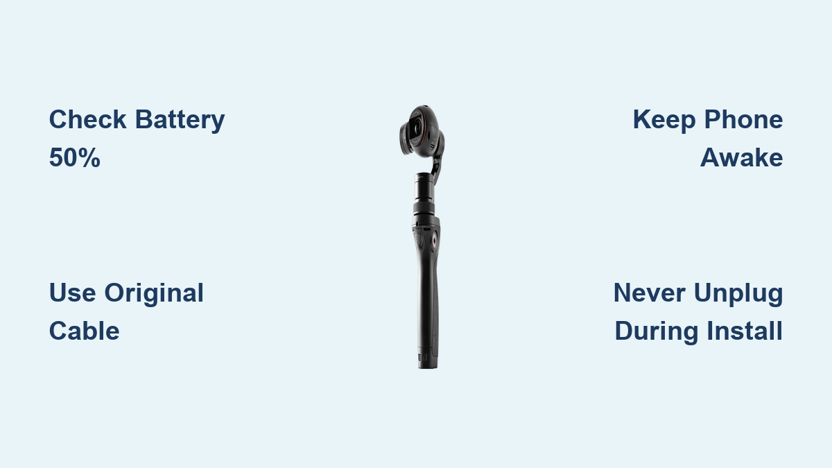 How to Update DJI Osmo Firmware 2026