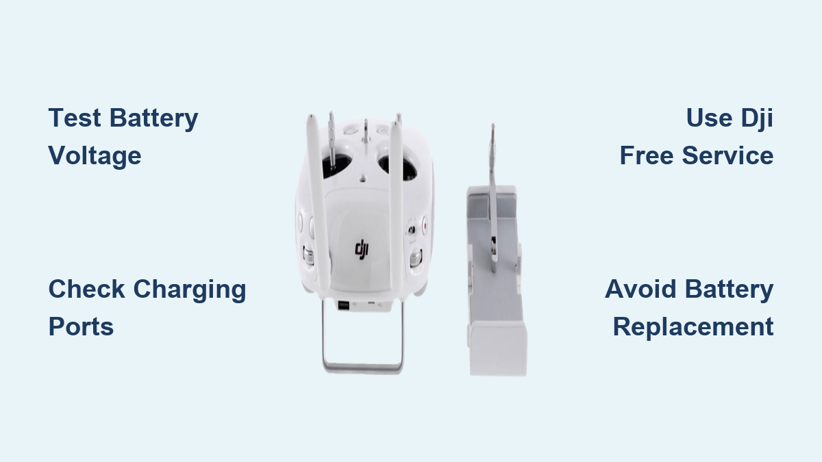 How to Fix DJI Phantom 4 Controller Not Charging