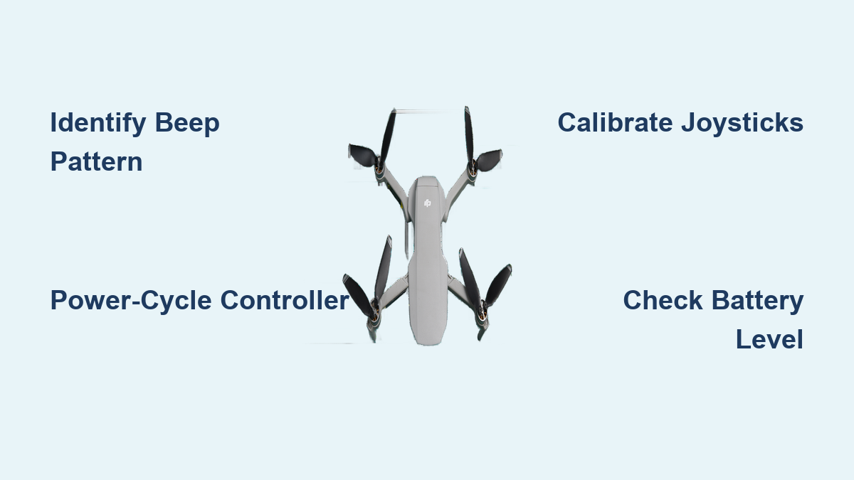 DJI Drone Controller Beeping: Quick Fix Guide