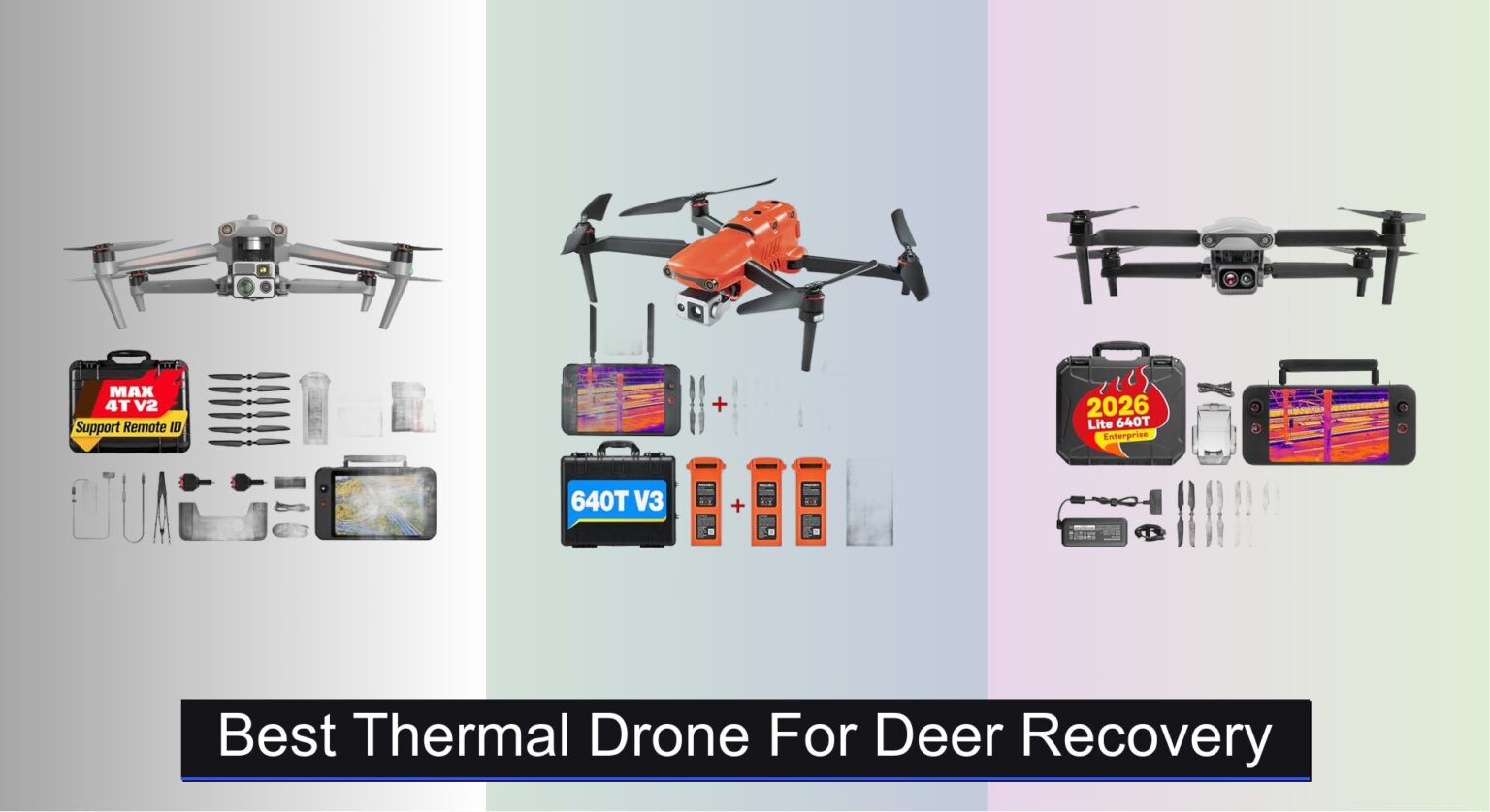 5 Best Thermal Drones for Deer Recovery 2026