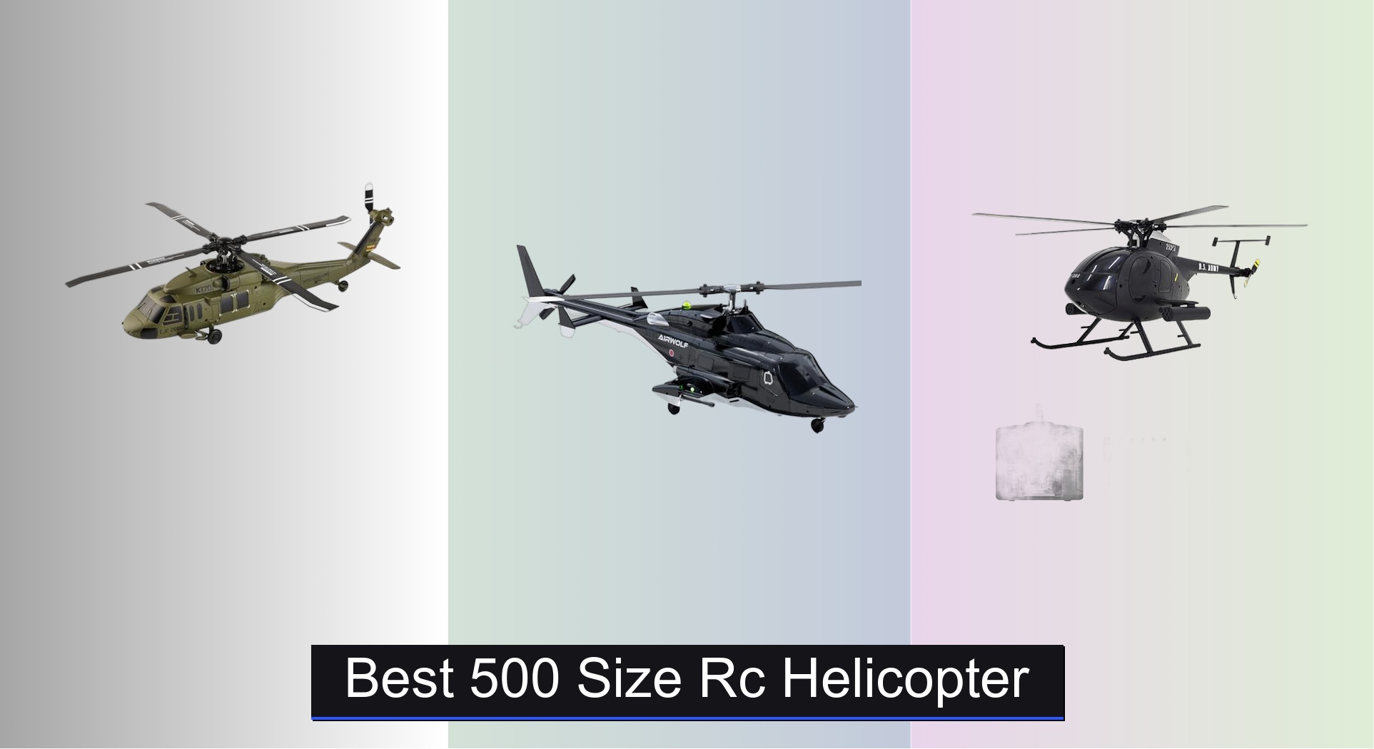 7 Best 500 Size RC Helicopters of 2026